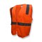 Radians SV2Z Economy Class 2 Solid Safety Vest W/ Zipper, Hi-Vis Orange ...
