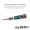 Capri Tools Ultra Precision Torque Screwdriver Set, 1.5 to 6 Inch Pound ...