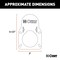 Curt Chevrolet and GMC Truck Bed 7-Way Opening Cover Plate 55417 | Zoro