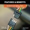 Curt Custom Wiring Harness (4-Way Flat Output), 56442 56442 | Zoro