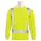 Deltaplus Hi-Vis Long Sleeve Shirt, Class 2, Type R, Class 2, Birdseye ...