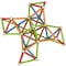 Geomag Confetti, Magnetic Rod and Ball Building Set, 127 Pieces 354 | Zoro