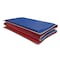 Kindermat Basic KinderMat, 1in. Thick, Red/Blue with Gray Binding ...