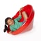 GONGE 2101 Red HDPE Giant Spinning Top - Ages 3-10, Grades PK-5