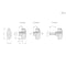 Elesa Zinc-plated steel threaded stud, CTL.476/30 p-M6x10 CTL.476-p | Zoro
