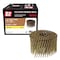Grip-Rite Collated Brad Nail, 3-1/4 in L, 11 ga, Bright, Round Head, 15 ...