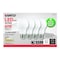 Satco Satco A19 E26 (Medium) LED Bulb Warm White 60 Watt Equivalence 4 ...