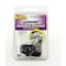 Jandorf 10 amps Single Pole Push Button Appliance Switch Black/Silver 1 ...