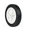 Gleason Arnold 1.5 in. W X 7 in. D Plastic Lawn Mower Replacement Wheel ...