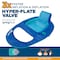 Swimways Swimways Blue Fabric/Mesh Inflatable Recliner Pool Float ...