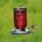 Perky-Pet Hummingbird 32 oz Glass/Metal Mason Jar Nectar Feeder 5 ports ...