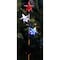 Alpine Alpine Multicolored Acrylic 33.25 in. H Star Solar Star Trio ...
