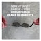 Kleenguard V30 Nemesis Safety Glasses, Black Frame, Smoke Lens (KCC ...