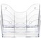 Deflecto Document Organizer, 6 Divider, 3 Tier, Clr 47631 | Zoro