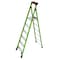 Little Giant Ladders 8 ft Fiberglass Platform Stepladder, 300 lb ...
