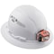 Klein Tools Hard Hat, PC/ABS, 4-point Point Ratchet with Pivot, White ...