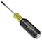Klein Tools Demolition Slotted Screwdriver 1/4 in Round 602-4DD | Zoro