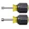 Klein Tools Nut Driver Set, Stubby Nut Drivers with 1-1/2-Inch Shaft, 2 ...