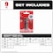 Milwaukee Tool SHOCKWAVE Impact Security Insert Bit Set - 9PC 48-32-4620 | Zoro