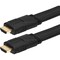 Monoprice 4160 $35.39 Flat HDMI Cable, High Speed, Black, 15 ft. | Zoro.com
