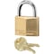 Master Lock Padlock, Solid Brass 140D | Zoro