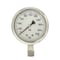 Pic Gauges 4 in Dial, 1/2 in NPT Male Lower Location, Stainless Steel ...