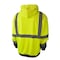 Radians Hi-Vis Hooded Sweatshirt, Type R Class 3, Type R Class 3, Low ...