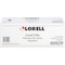 Lorell LLR01029 $6.61 Desktop Card File, 650 Card, Black, Clear | Zoro.com