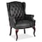Boss Traditional Guest Chair, 29 in W 32" L 41-1/2" H, Fixed, Vinyl ...