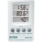Extech Clock Digital Hygrometer, 14 to 140 F 445702 | Zoro