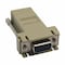 Tripp Lite Serial Adapter, Modular, Straight, DB9, RJ45 B090-A9F | Zoro