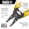 Klein Tools 6-1/4" Dual-Wire Stripper/Cutter 10, 12, 14 AWG 11048 | Zoro