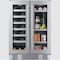 Avallon 24 Inch Wide 21 Bottle Capacity and 64 Can Capacity Beverage ...