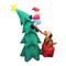 Impact Canopy Christmas Inflatable 6ft Dog Bite Santa 513001006 | Zoro