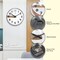 Infinity Instruments Copper Stripe Wall Clock - Woodgrain 20287GD-4527A ...