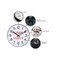 Infinity Instruments Think Safety, Clock 90/00TS-1 | Zoro