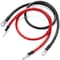 Spartan Power 3 foot 4/0 AWG Battery Cable Set with 5/16" Ring ...
