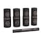 Steelman 5-Piece 1/2" Drive 6-Point Thin Wall Impact Flip Socket and ...