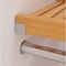 John Louis Home Solid Wood 12in. Deep 4ft. Shelf With Bar Kit Honey ...