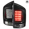 Spec-D Tuning 05-15 Nissan Armada LED Tail Lights - Black LT-AMD04JMLED ...