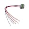 Hella Iso Weatherproof Connector 5 Spade Connections With 12 Leads ...