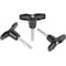 Kipp Ball Lock Pins with T-grip, self-locking, precipitation hardened ...