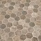 Ackland Montessa Roman Timber Hexagon 11 in. x 13 in. Matte Glass ...