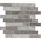 Ackland Montessa Voltaria Interlocking 12 in. x 12 in. Glossy Glass ...