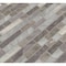 Ackland Montessa Voltaria Interlocking 12 in. x 12 in. Glossy Glass ...