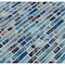Msi Night Sky Interlocking SAMPLE Glass Mesh-Mounted Mosaic Tile ZOR-MD ...