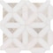 Msi Angora Geometric Pattern 12 In X 12 In. Polished Marble Mosaic Tile ...