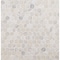 Msi Angora Hexagon 11.75 In. X 12 In. X 10Mm Honed Mosaic Marble Floor ...