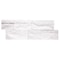 Ackland Stonecrest Auric White 9 in. x 24 in. Splitface Natural Stone ...
