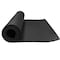 Ackland 0.24 in. Black Rubber Non-Slip Utility Mat 60 in. x 96 in. Gym ...